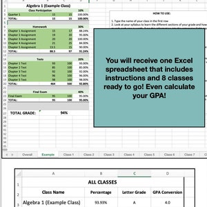 GPA / Grade Calculator Tracker for School and Final Exams - Simple and ...
