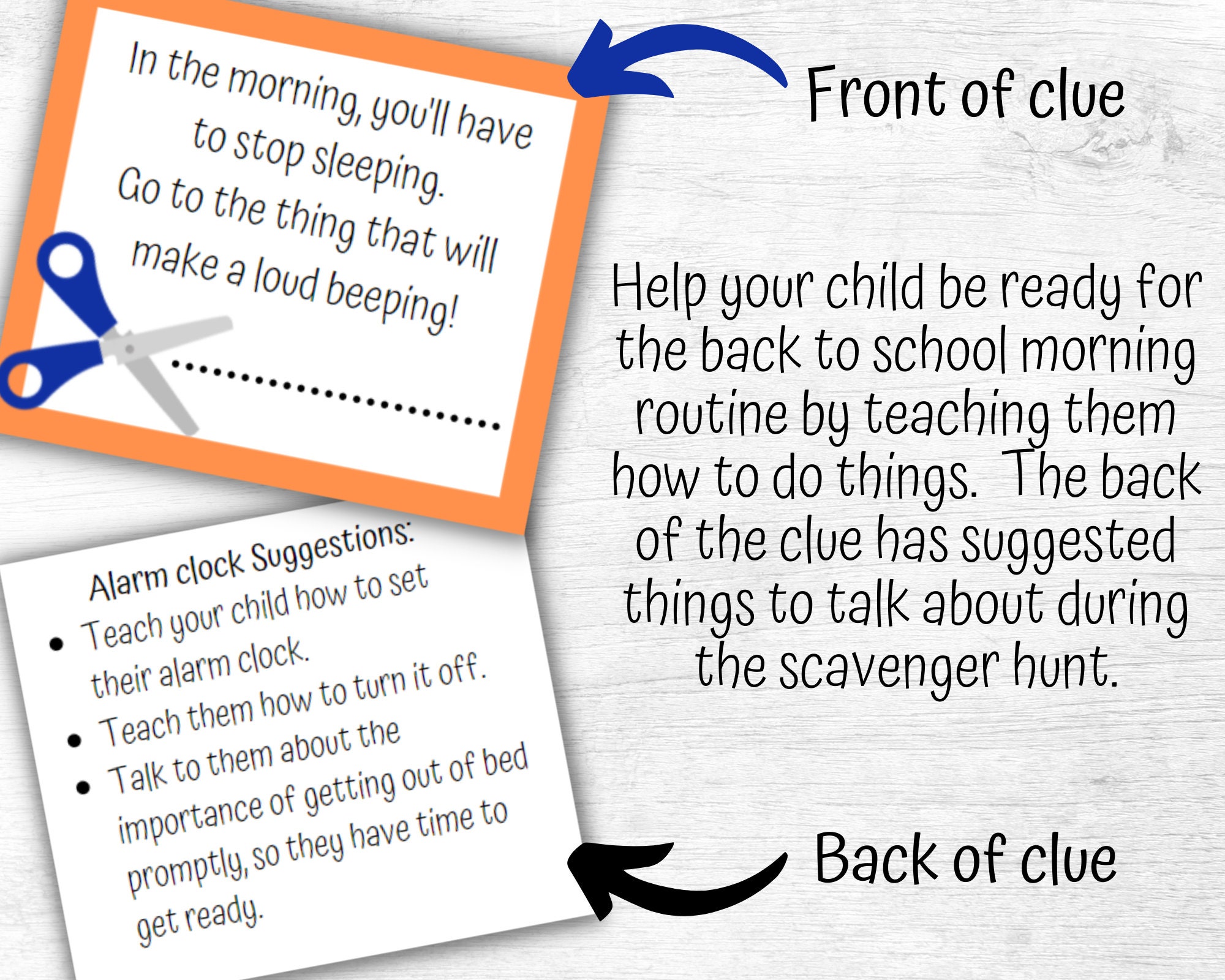 Back to School Scavenger Hunt - Etsy