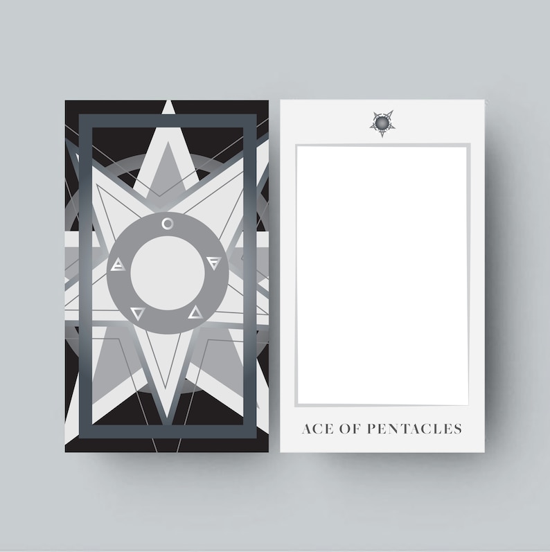 Blank Tarot Cards Printable Make Your Own Tarot Cards Learn Tarot DIY ...