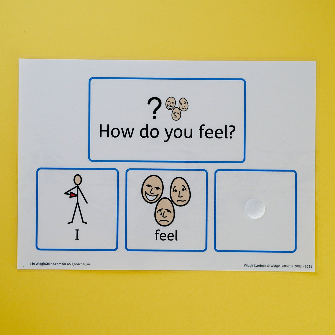 I Feel / I Need communication PECS visuals for autism ADHD | Etsy