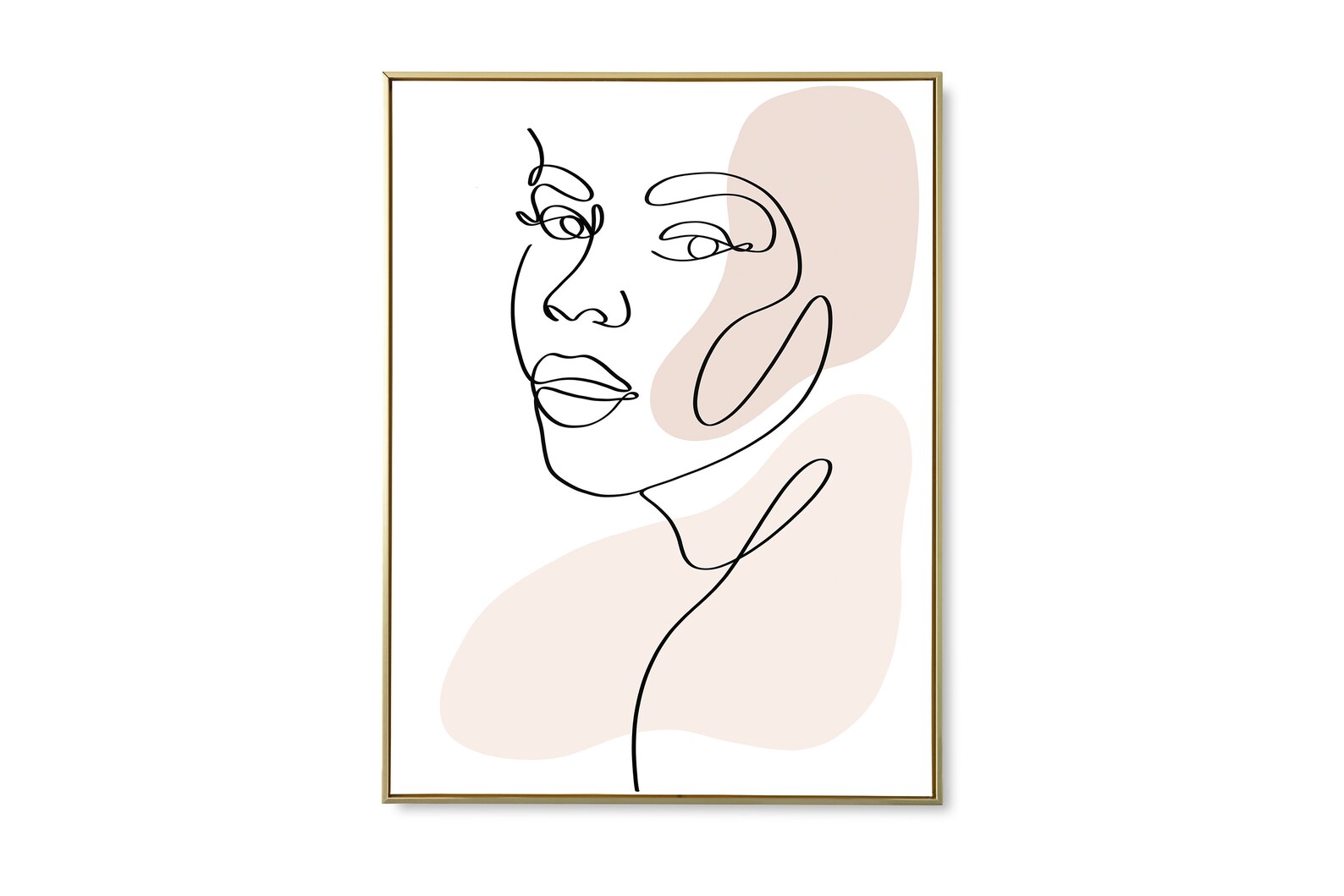 Woman One Line Art. One Line Drawing, Modern Line Art. Minimalist Line ...