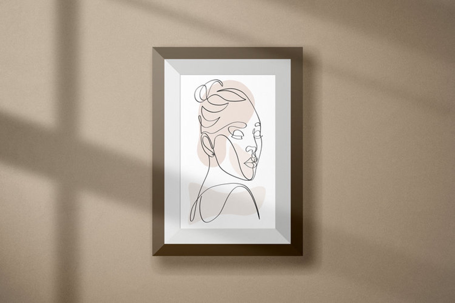 Pretty Woman One Line Art. One Line Drawing, Modern Line Art ...