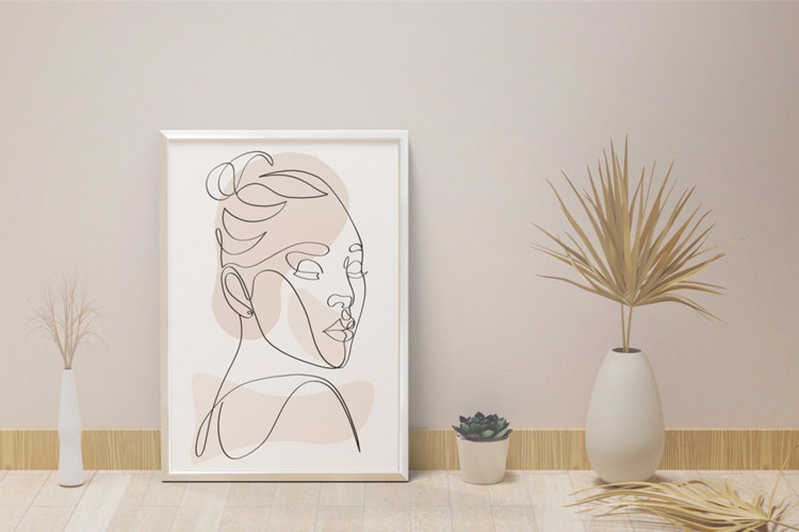 Pretty Woman One Line Art. One Line Drawing, Modern Line Art ...