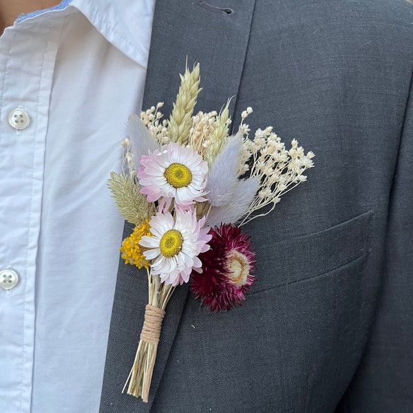 Rustic Buttonholes - Etsy UK