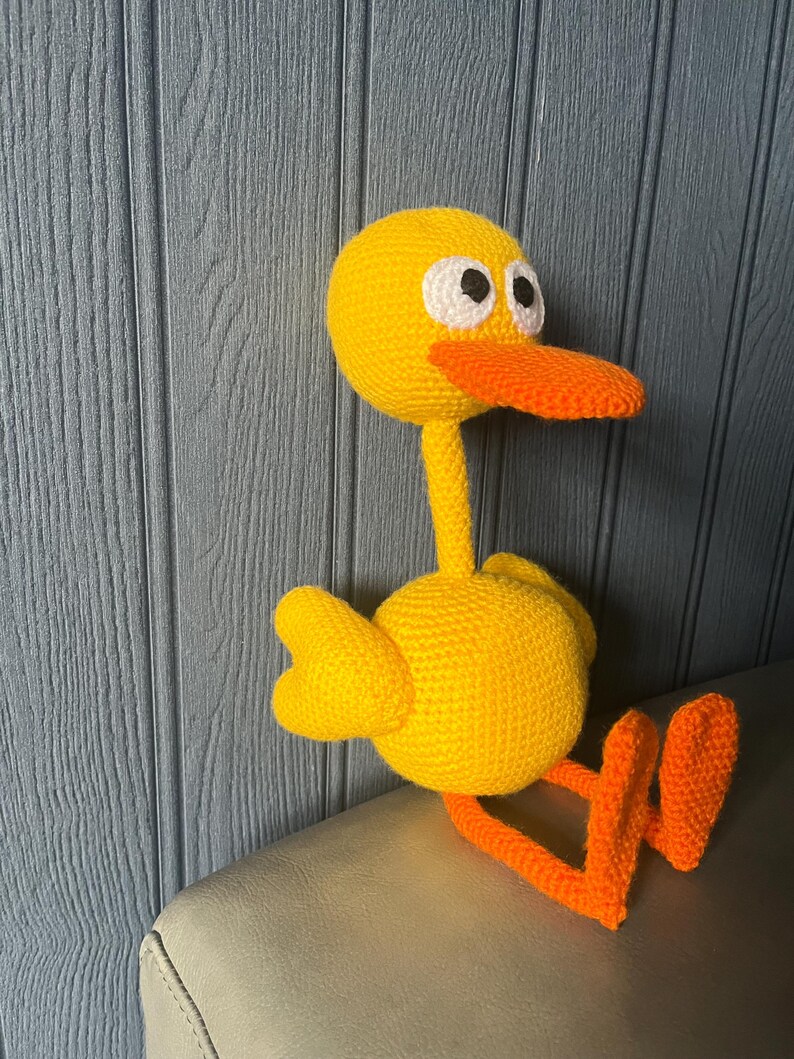 Derpy Duck Crochet Pattern - Etsy