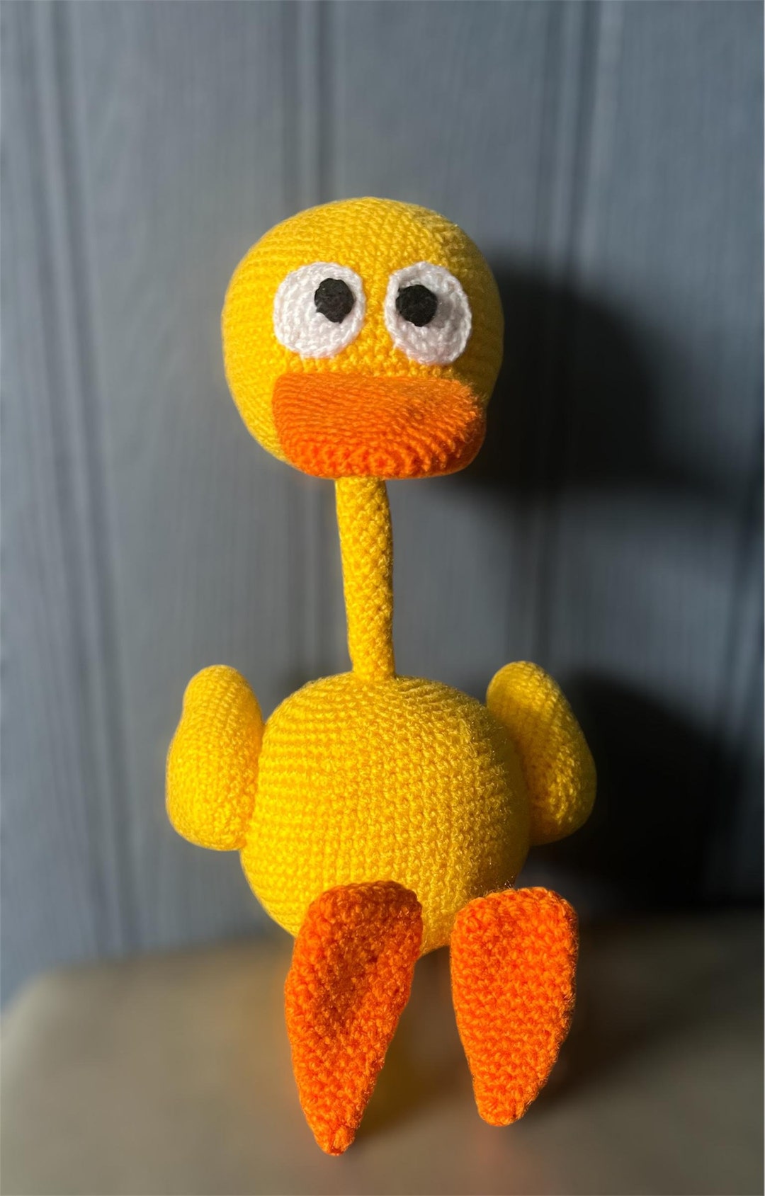Derpy Duck Crochet Pattern - Etsy