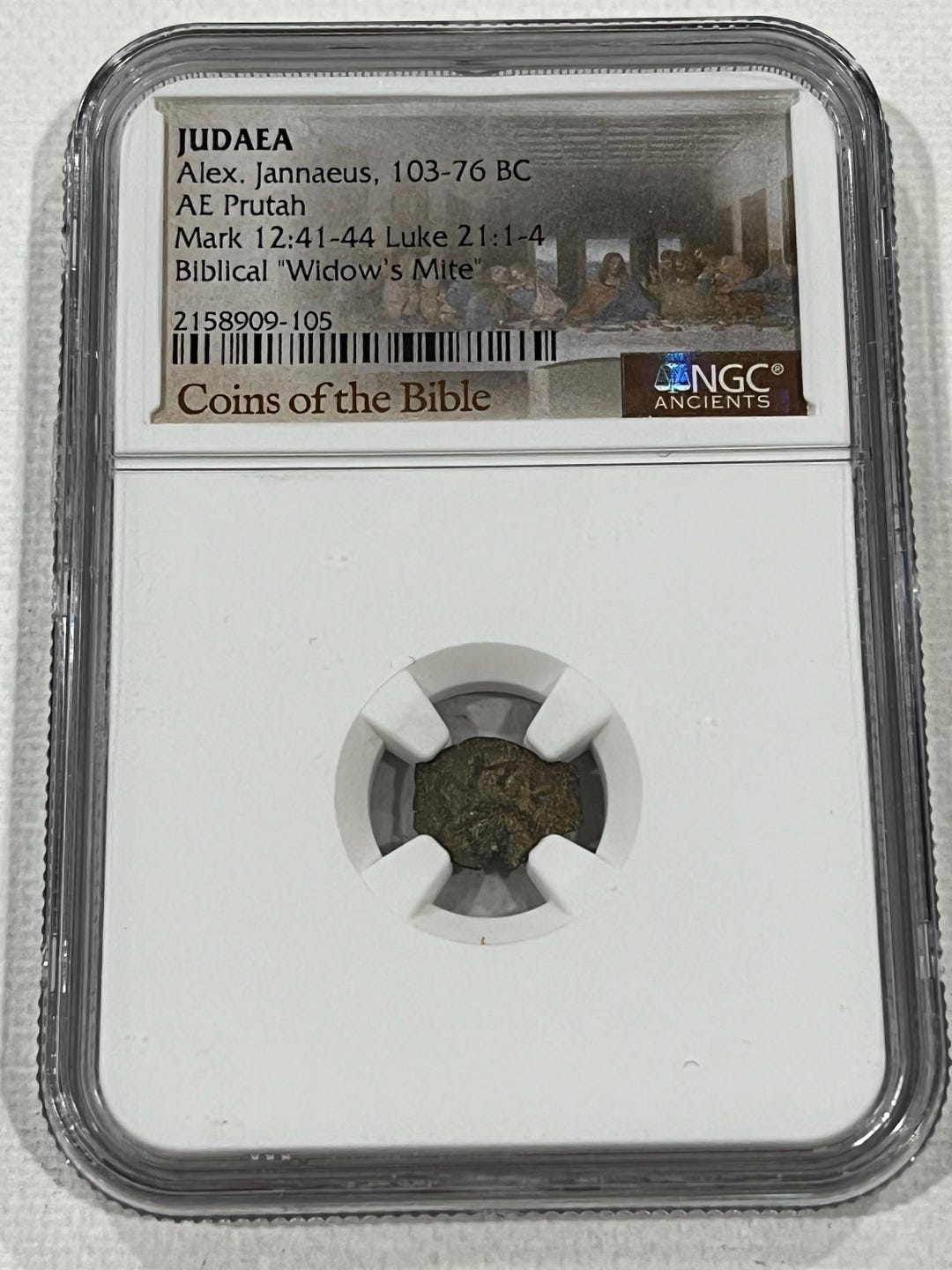 Widows Mite 103-76 BC, Bible Coin, Judea Coin, Biblical Widows Mite ...
