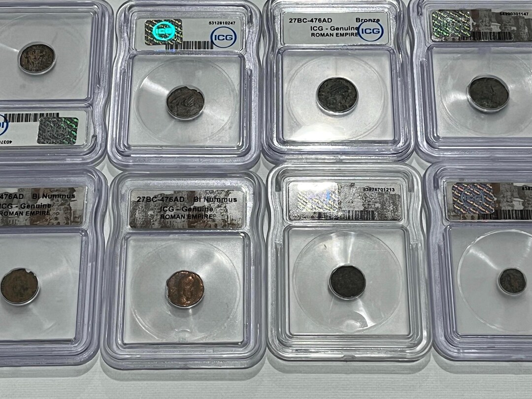 Roman Coin, 27 BC - 476 AD, ICG Certified, Ancient Coins, Antique ...