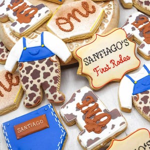 Rodeo Royal Icing Sugar Cookies - Etsy