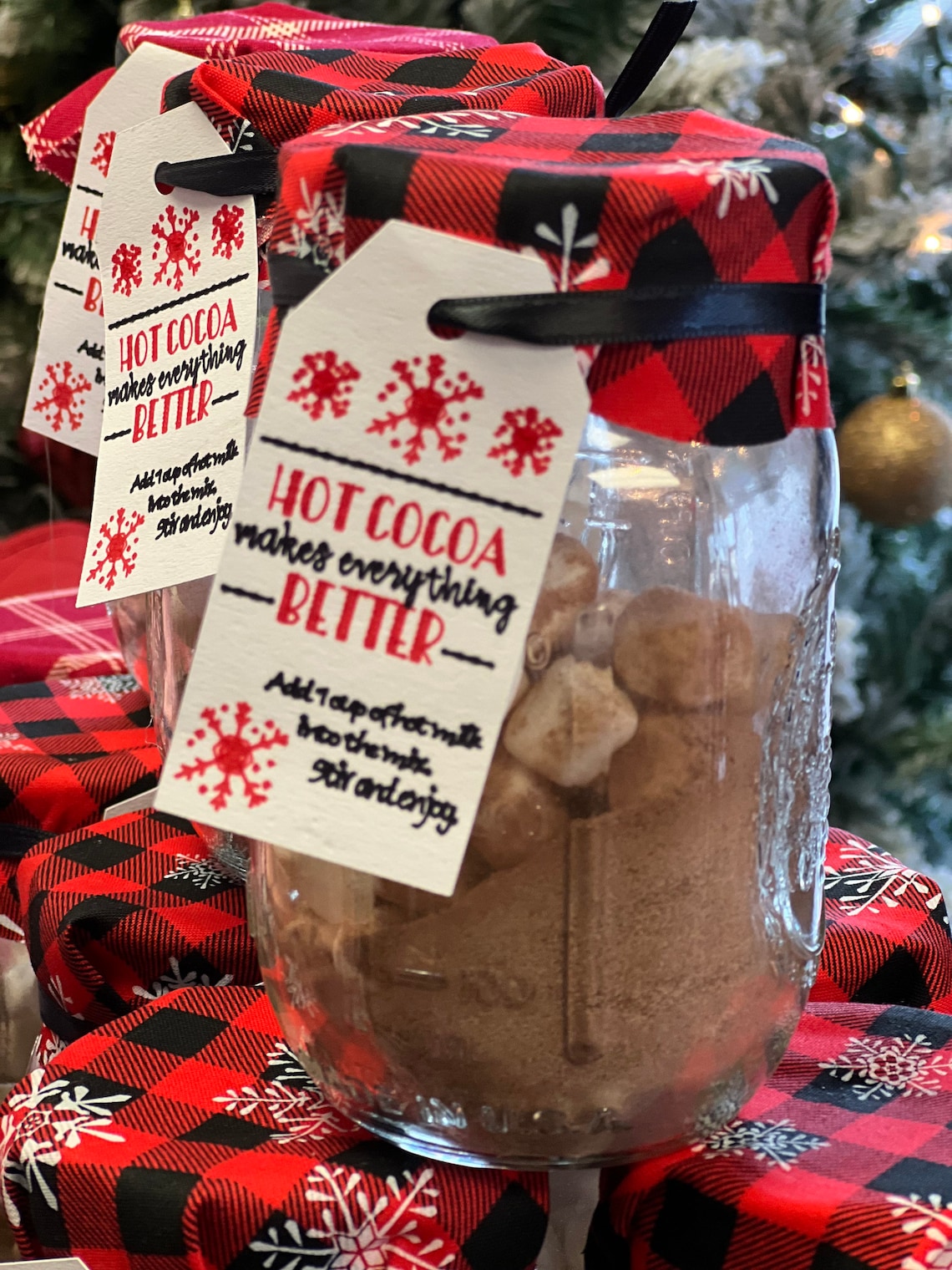 Hot Chocolate Kit Jars - Etsy