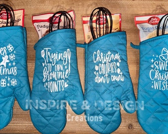 Teacher's Gift - Oven Mitt, Pot Handle, With and Without Baking Mix and ...