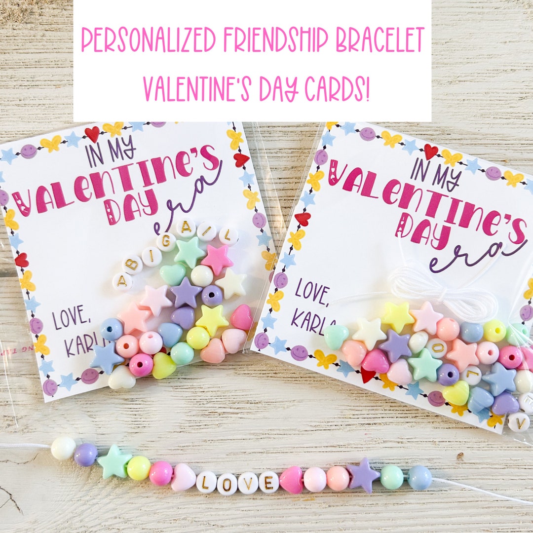 Personalized Valentine's Day Era Valentine Cards, Class Set Swiftie ...