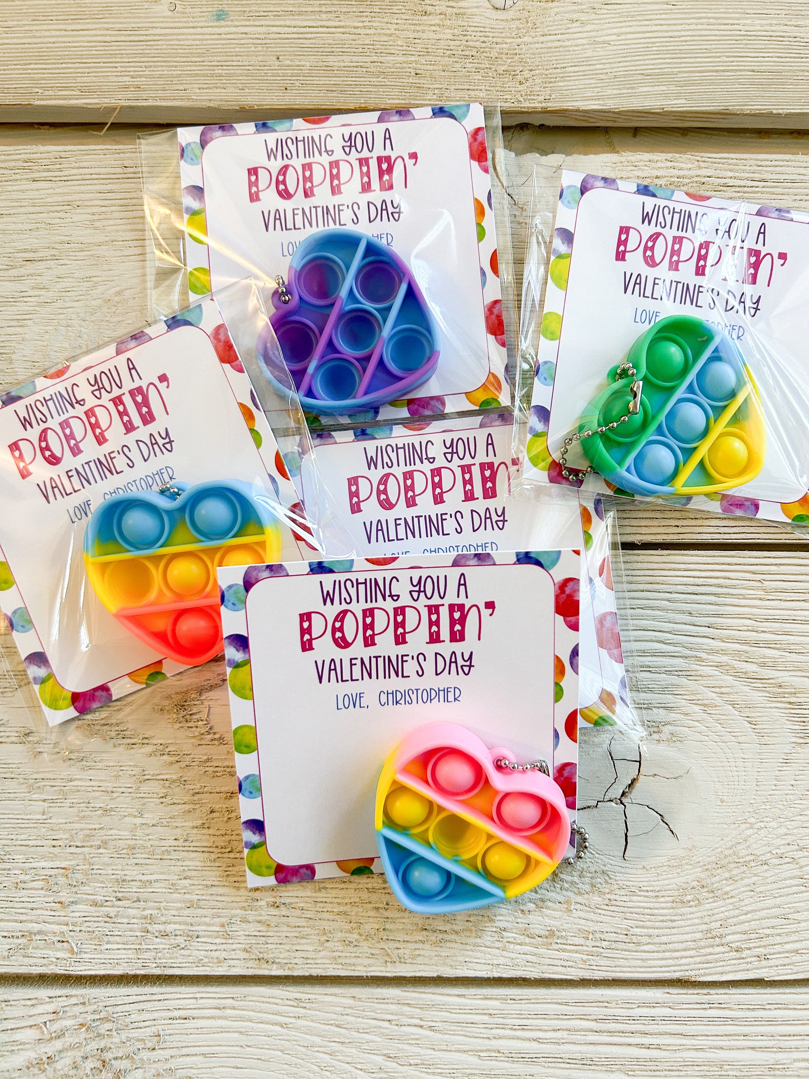 Personalized Classroom Valentines, Classroom Valentines Day Set, School ...