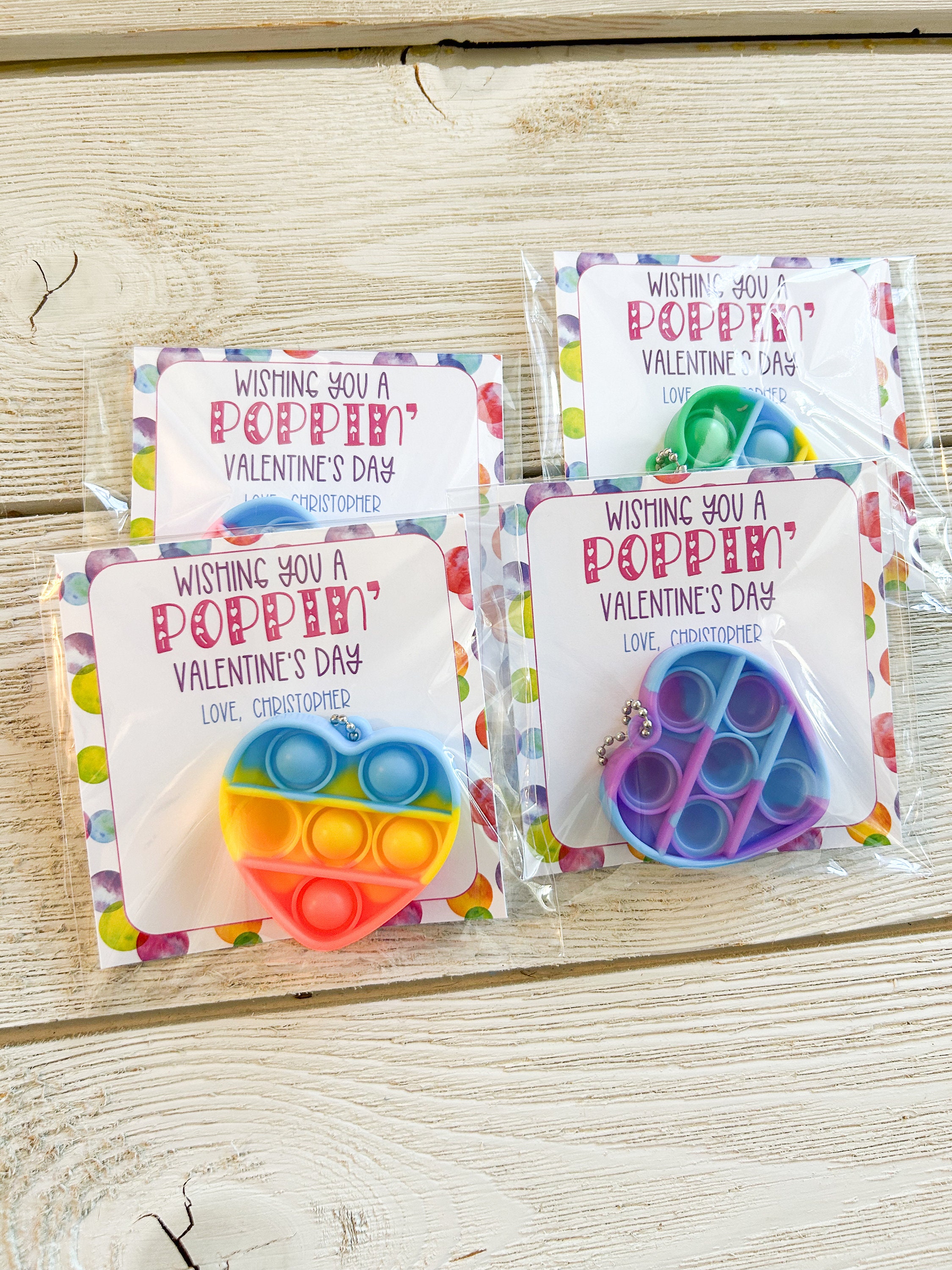 Personalized Classroom Valentines, Classroom Valentines Day Set, School ...