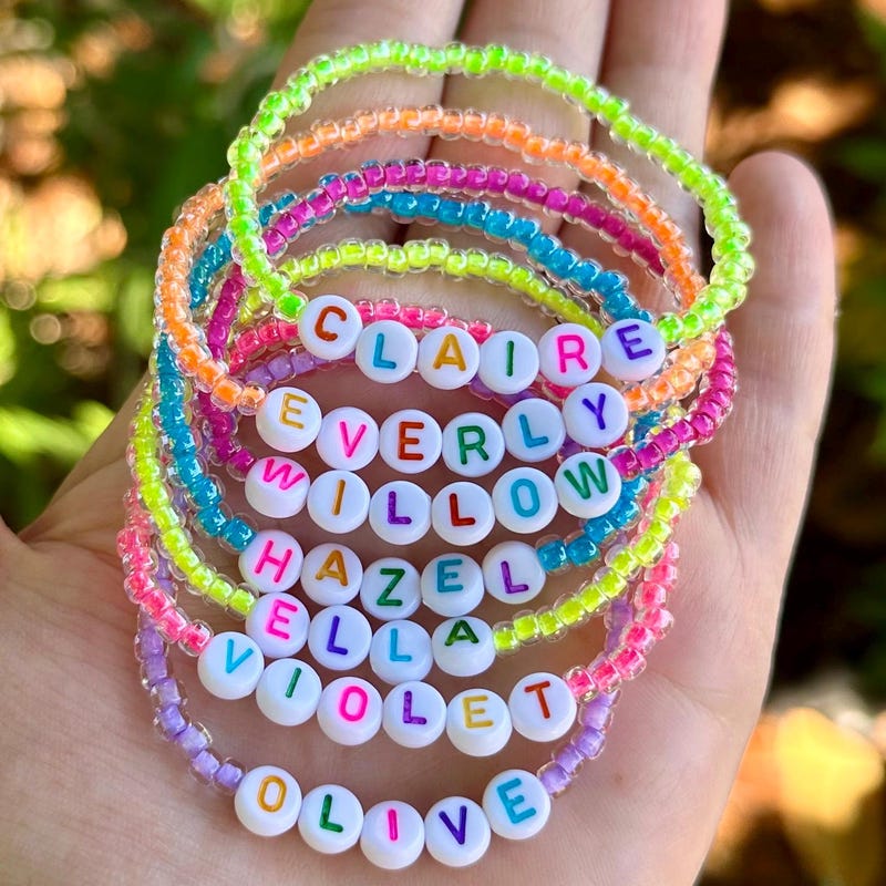 Neon Bracelet - Etsy