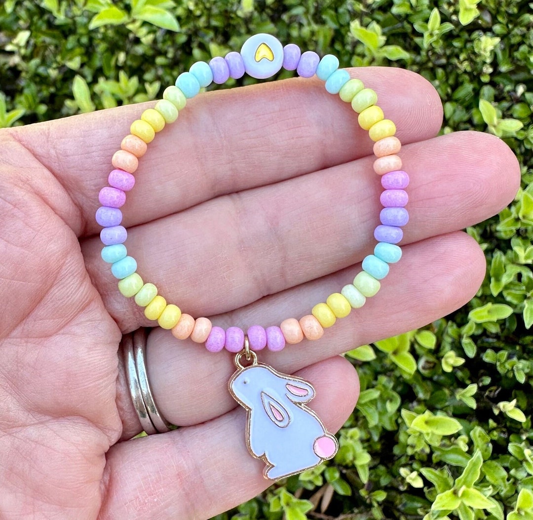 Easter Basket Stuffers Kids Easter Basket Gift Easter Bunny Bracelet ...