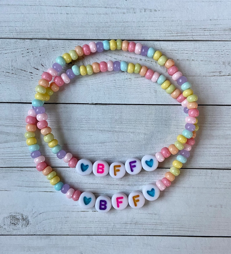 Best Friend Bracelet Friendship Valentines Gift BFF Gift Jewelry BFF ...