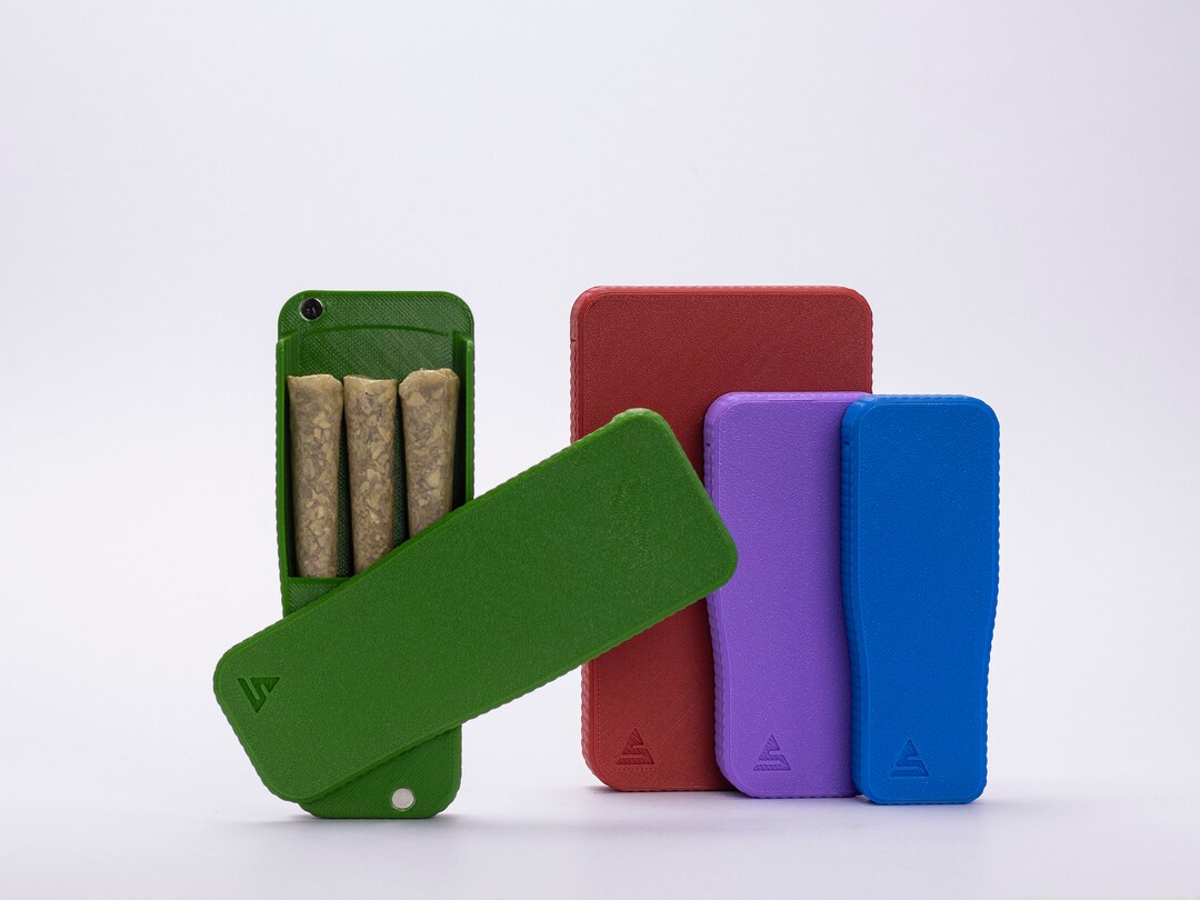 Pre-rolls Case, Magnetic Cigarette Crush Proof Holder for Cones, Color ...