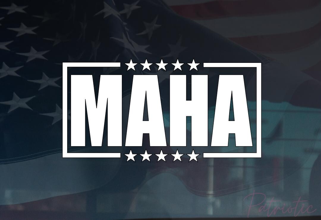 Maha Bold Decal, Make America Healthy Again, RFK Jr., Conservative ...