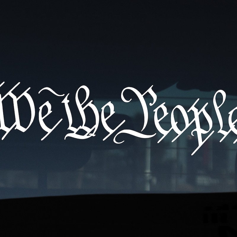 We the People Decal - Etsy