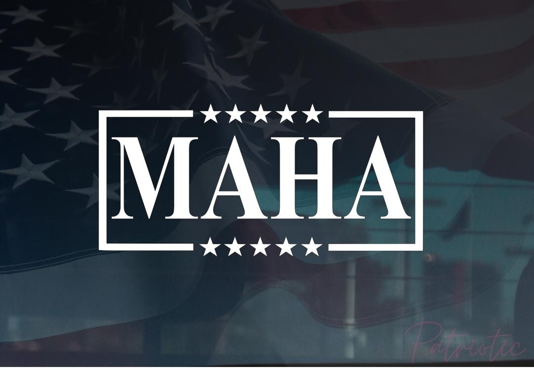 Maha Decal, Make America Healthy Again, RFK Jr., Conservative Decal ...