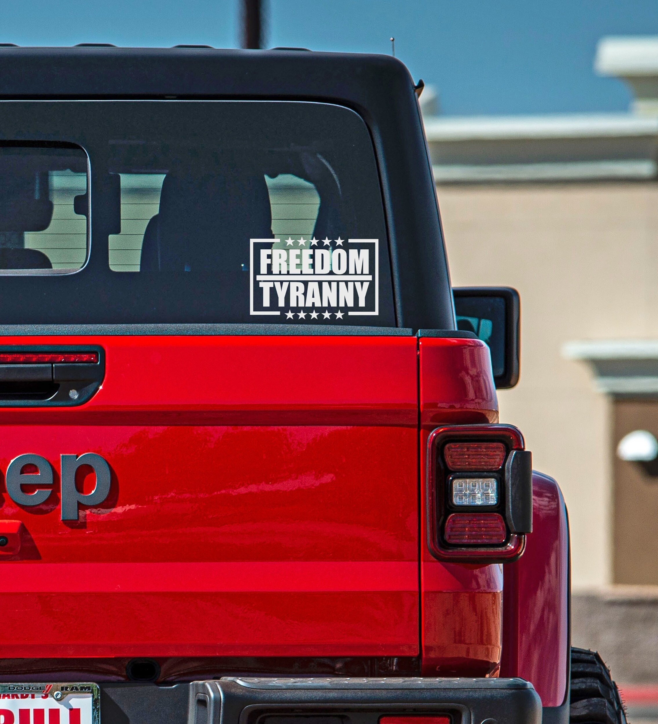 Freedom Over Tyranny Decal | Etsy Australia