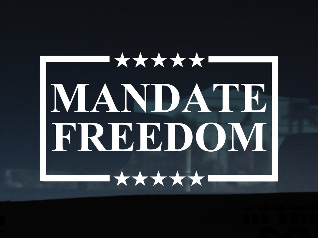 Mandate Freedom Decal, Freedom, 1776, Conservative, Republican ...