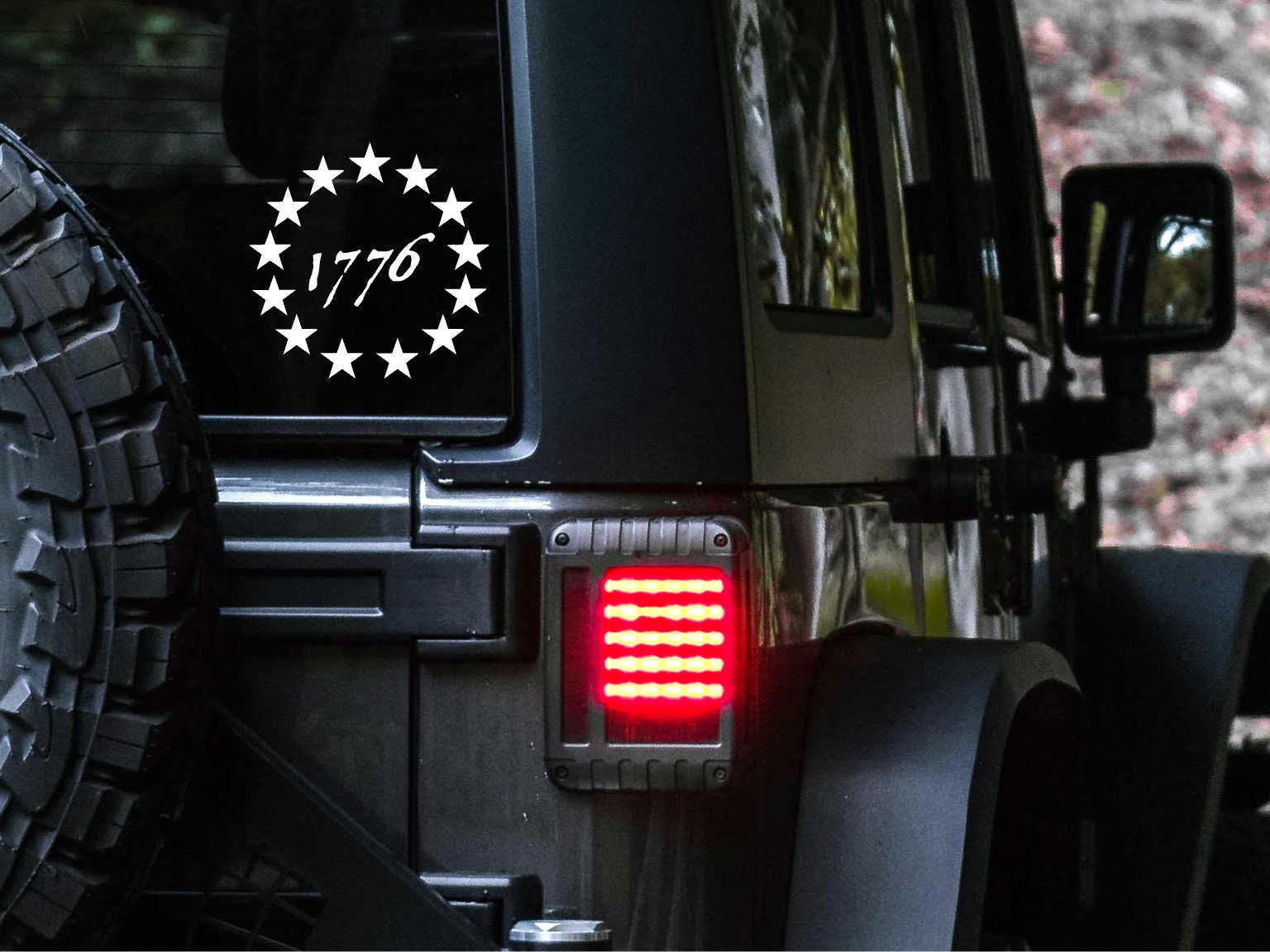 1776 Stars Decal, We the People, Patriotic Decal, Conservative, Made in ...