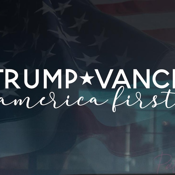 Trump Vance Car Decals - Etsy UK