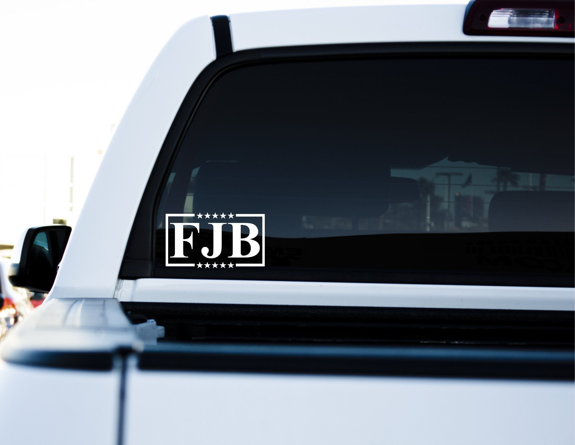 Bumper Stickers Paper & Party Supplies FJB Vinyl Die Cut Decal etna.com.pe
