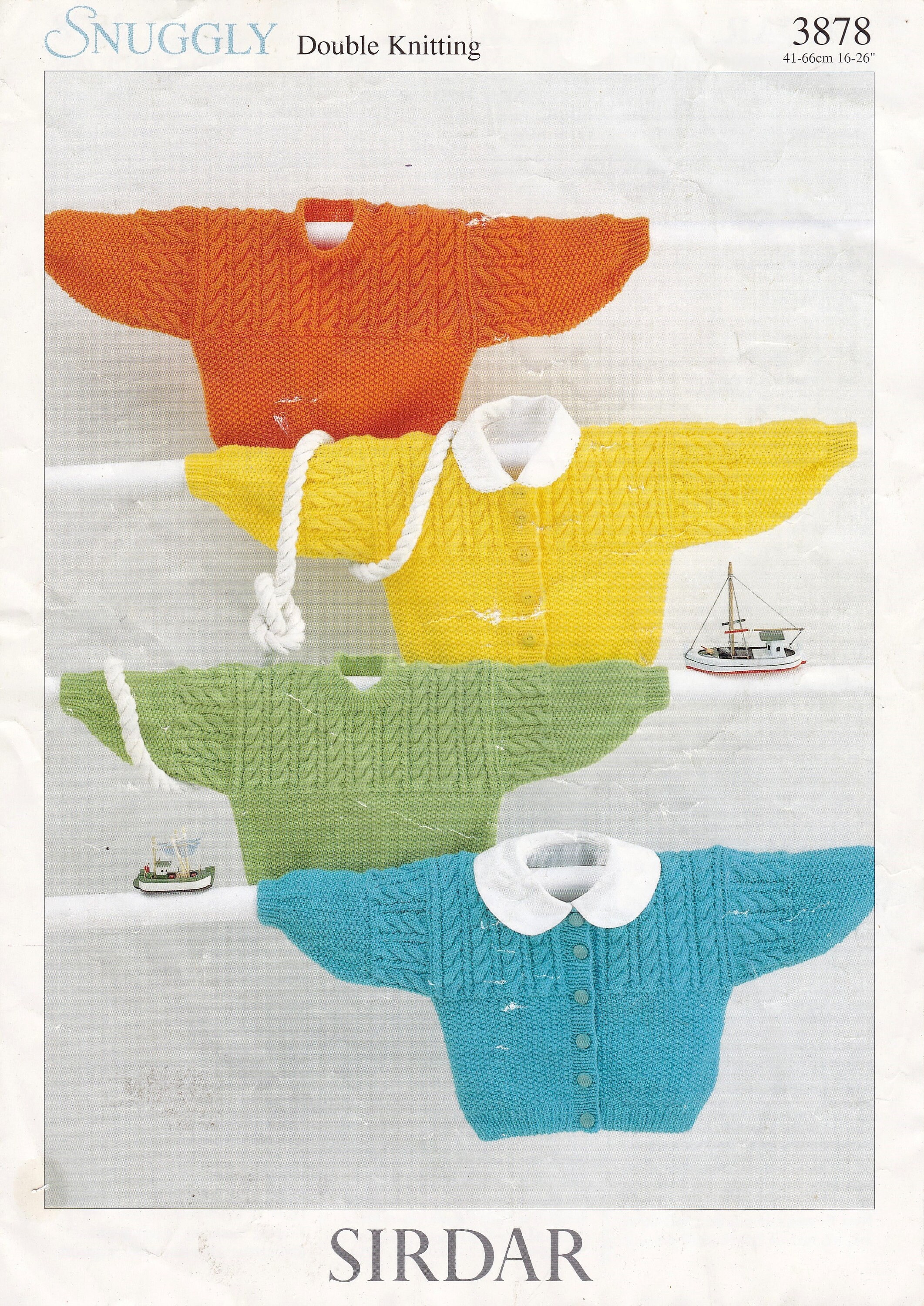 Vintage Sirdar Cable Knitting Pattern for 3 Months - 4 Years - Etsy