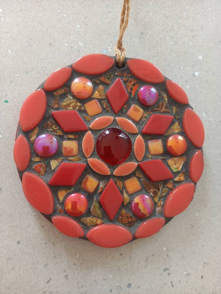 Garden Mosaic Garden Wall Hanging Gift for Gardens Mosaic - Etsy