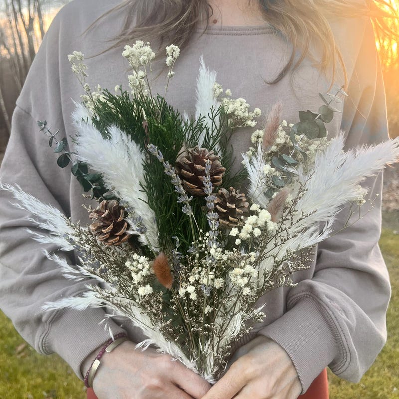 Dried Flower Bouquet - Etsy