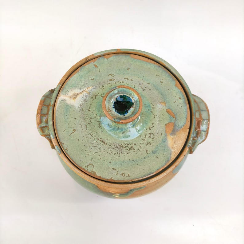 Handmade Ceramic Casserole Dish With Lid: 1.5 Liter Pottery Cookware - Etsy