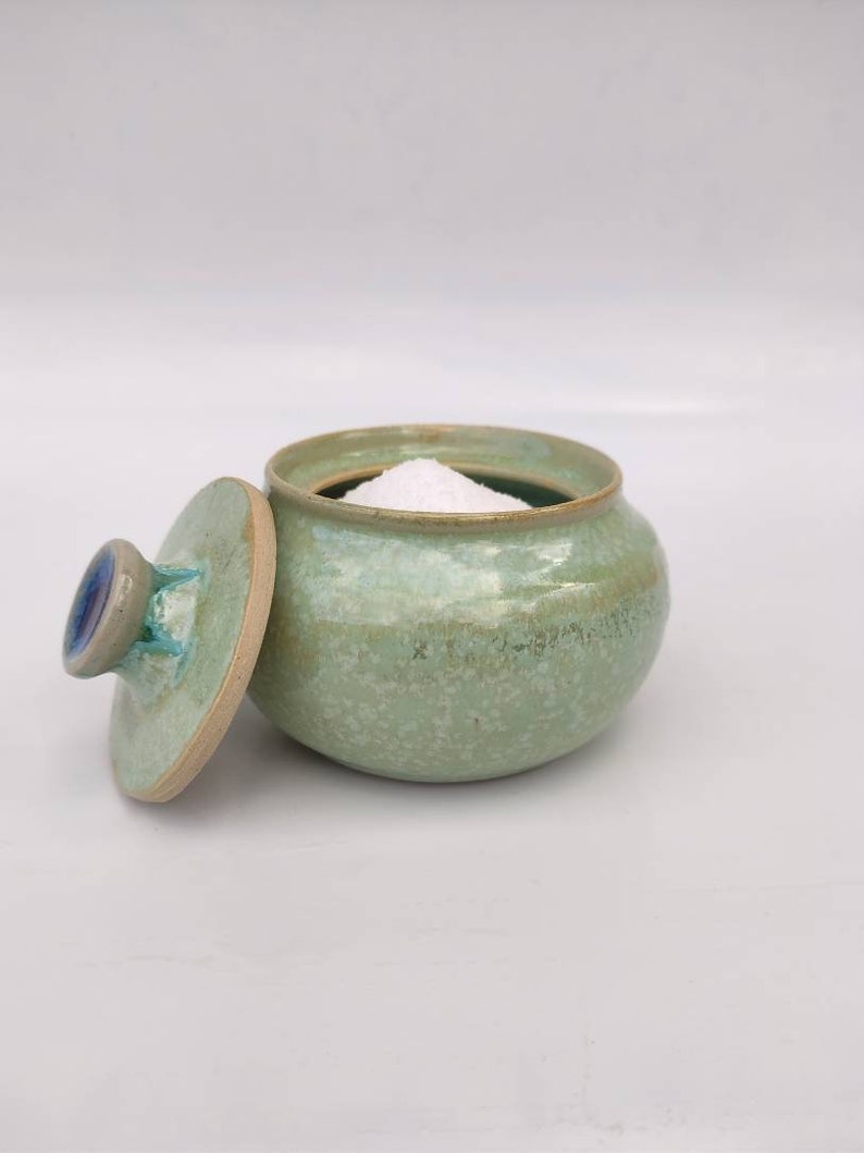 Lidded Jar Ceramic Jar With Lid Honey Pot Jar Sugar - Etsy