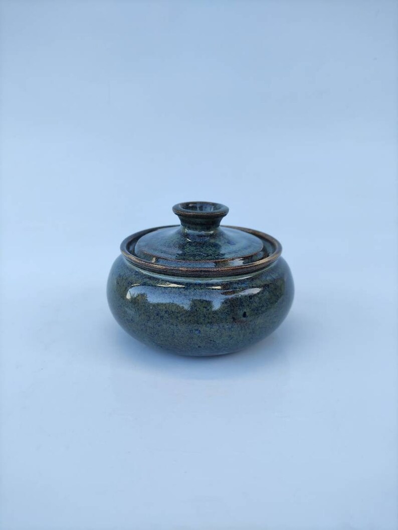 Lidded Jar Ceramic Jar With Lid Honey Pot Jar Sugar - Etsy