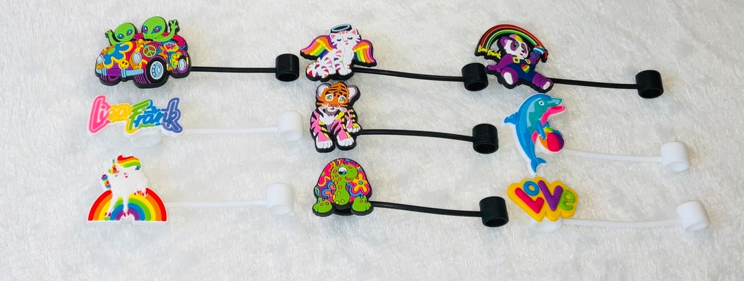 90’s Colorful Straw Topper 10mm Straw - Etsy