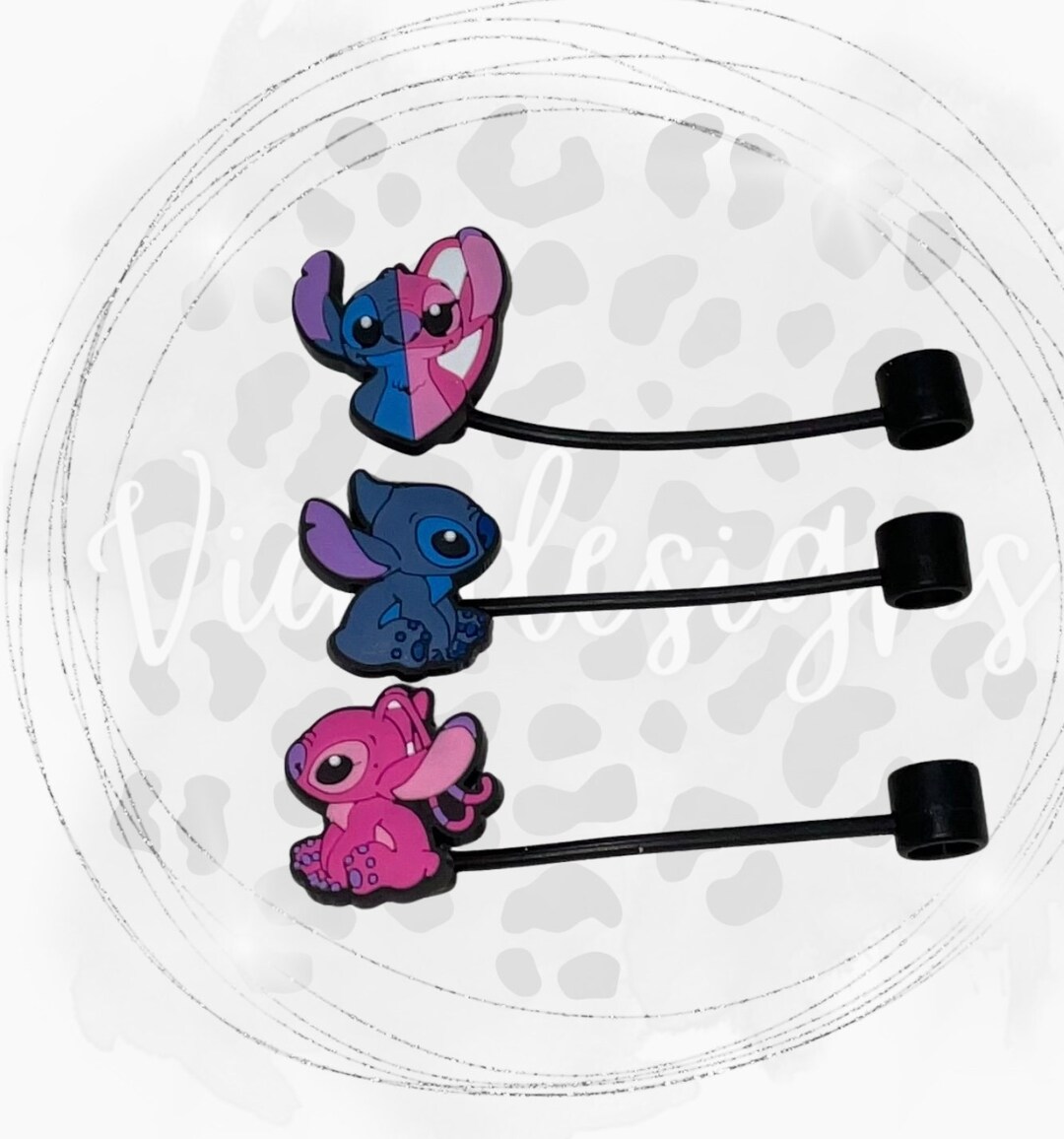 Blue Alien Straw Topper 10mm - Etsy