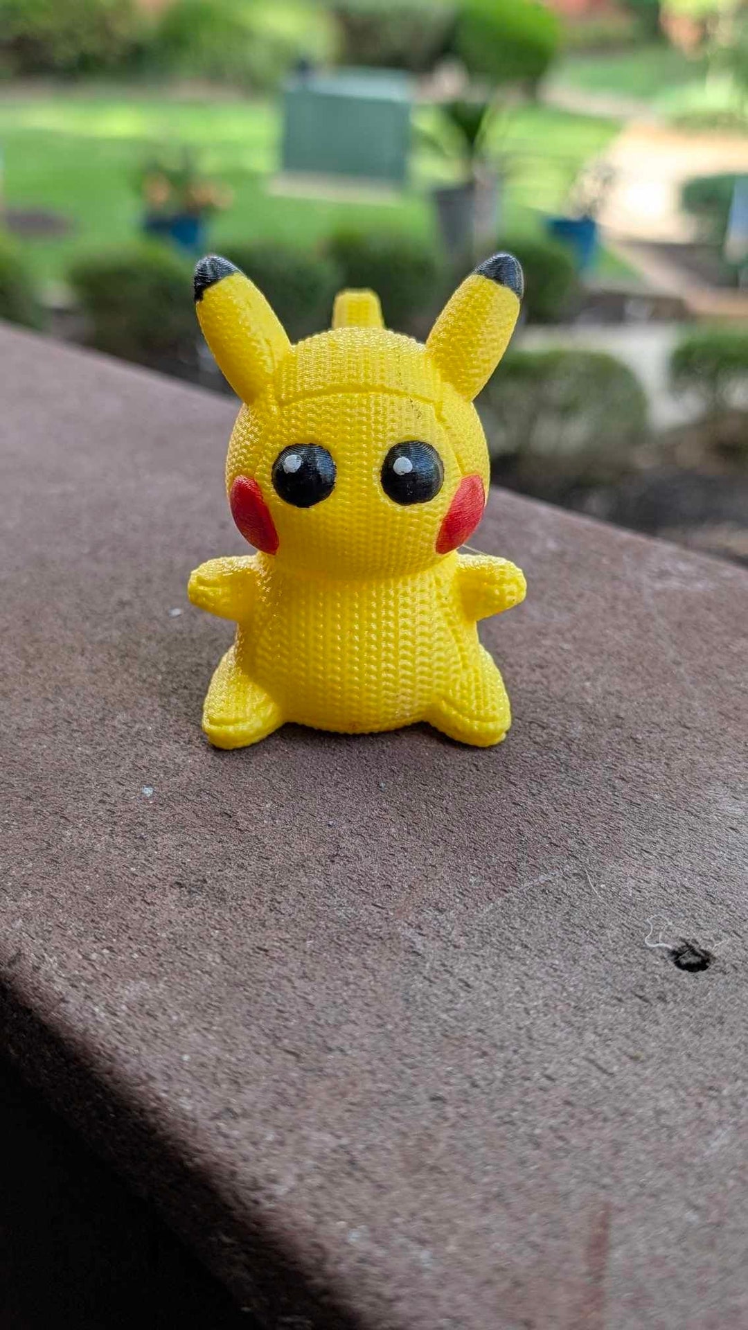 3D Printed Pikachu / Pokémon / Knitted Pokémon / Hand Painted Pikachu ...