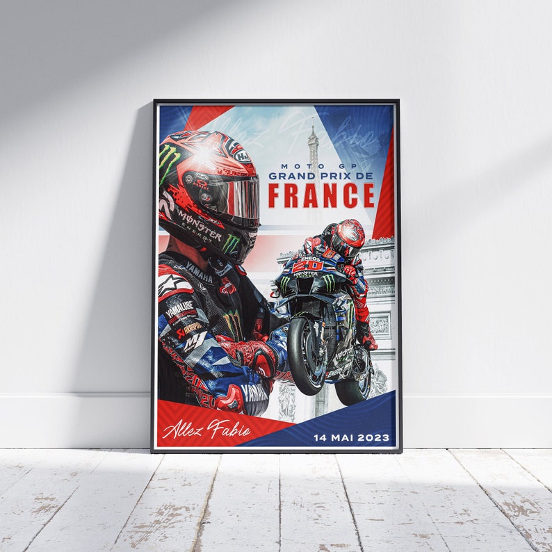 France Grand Prix 2023 Moto GP Poster / French GP / Moto Gp - Etsy
