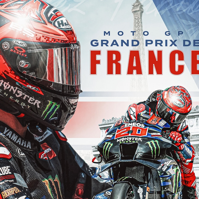 France Grand Prix 2023 Moto GP Poster / French GP / Moto Gp - Etsy