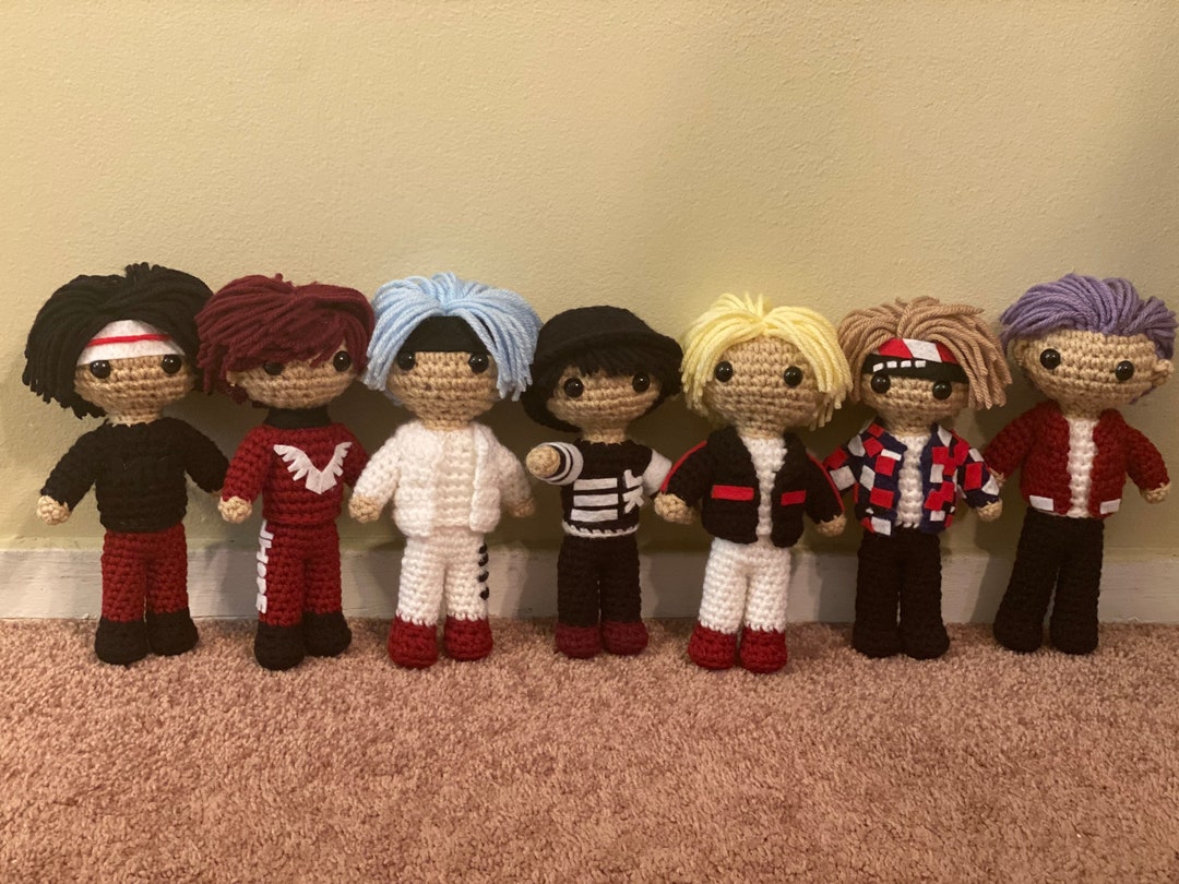 Crochet Mic Drop Dolls - Etsy