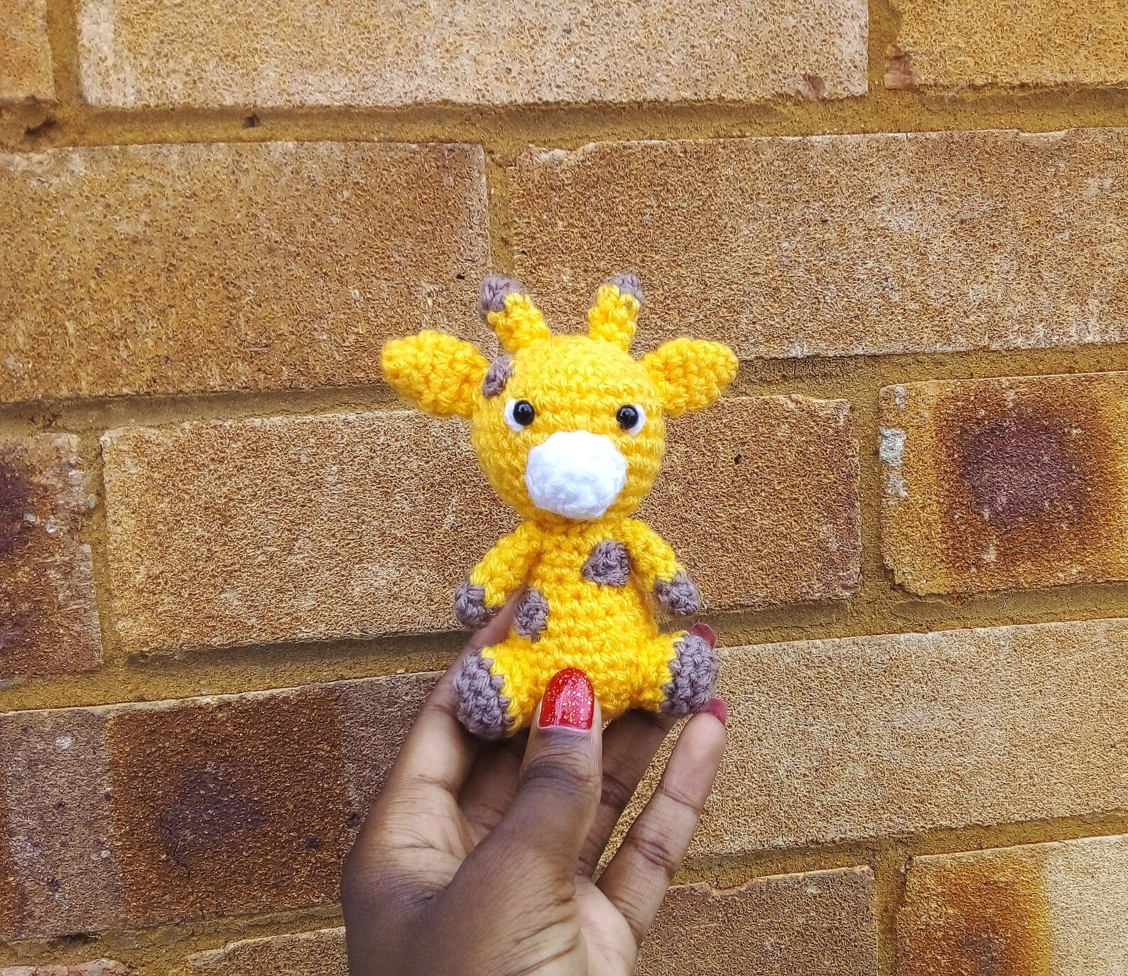 PDF PATTERN!!* Crochet Mini Giraffe Amigurumi Baby Giraffe Safari ...