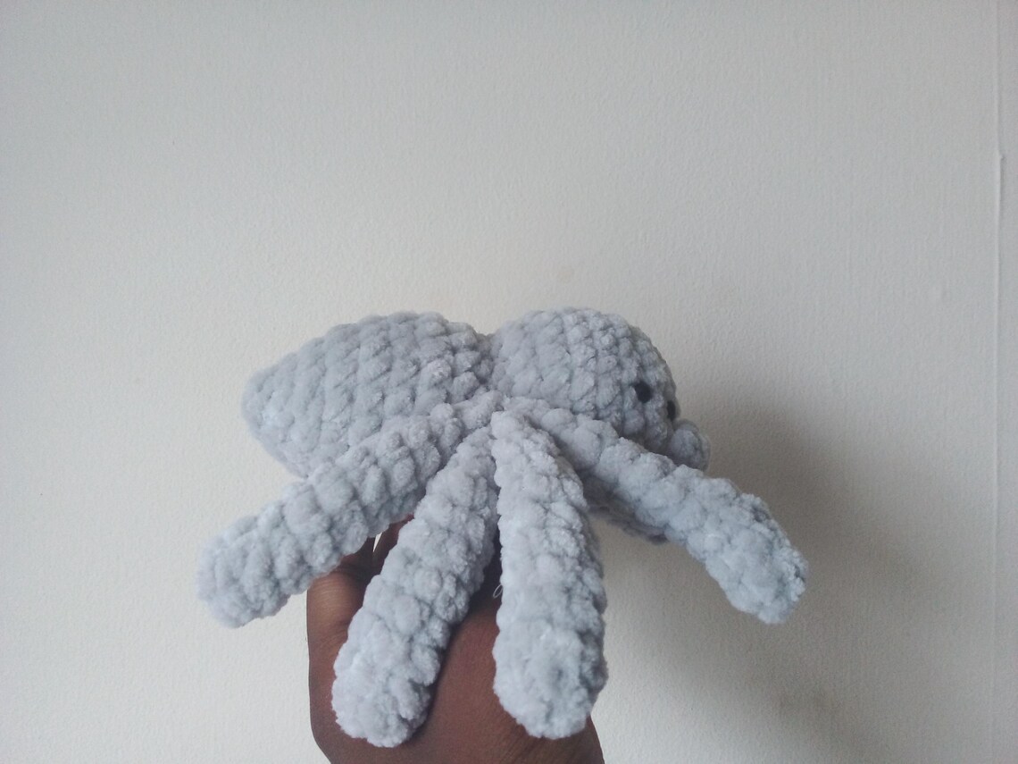 Crochet No Sew Spider PDF Pattern - Amigurumi Spider Pattern - Spider ...