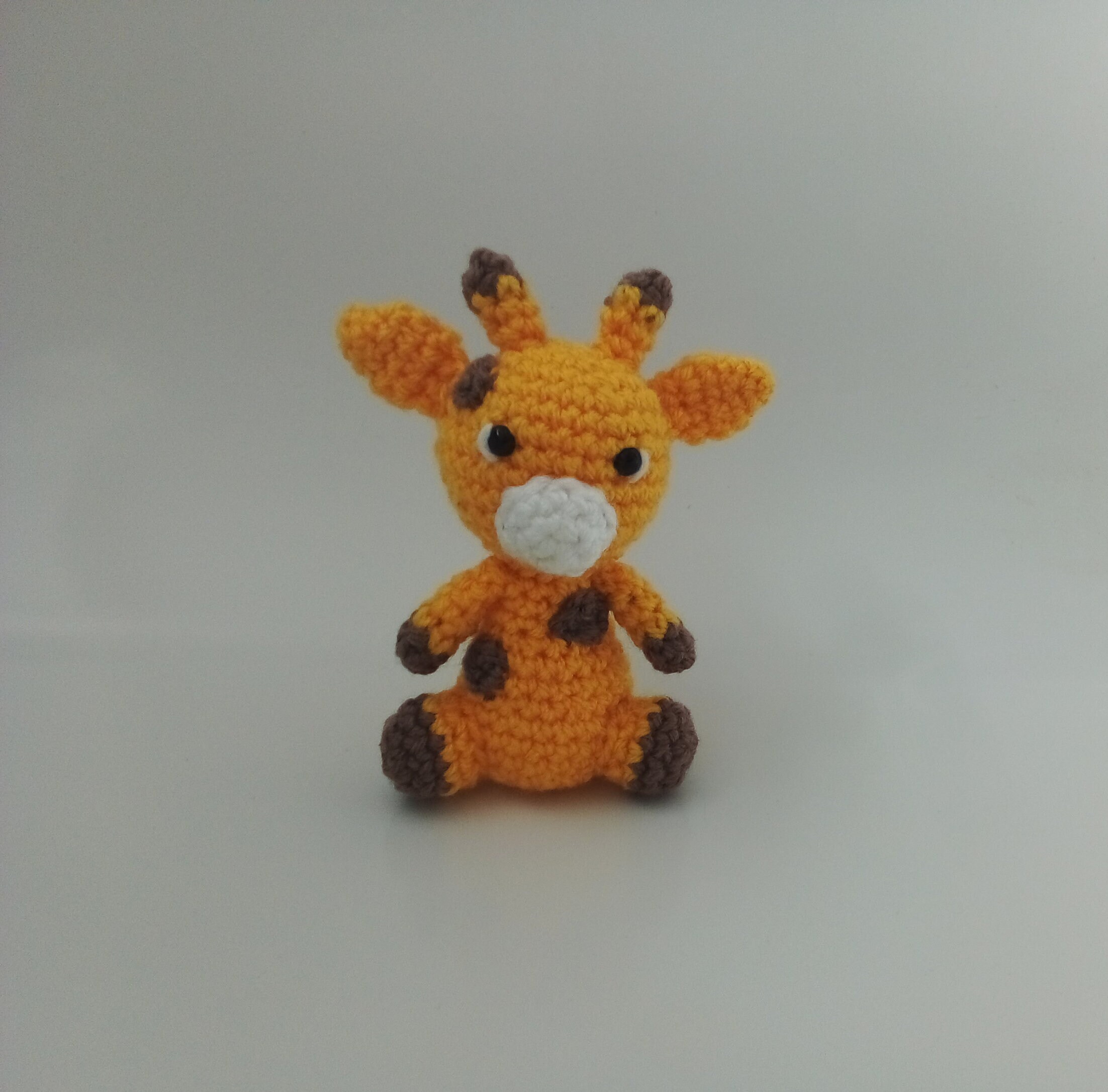 PDF PATTERN!!* Crochet Mini Giraffe Amigurumi Baby Giraffe Safari ...