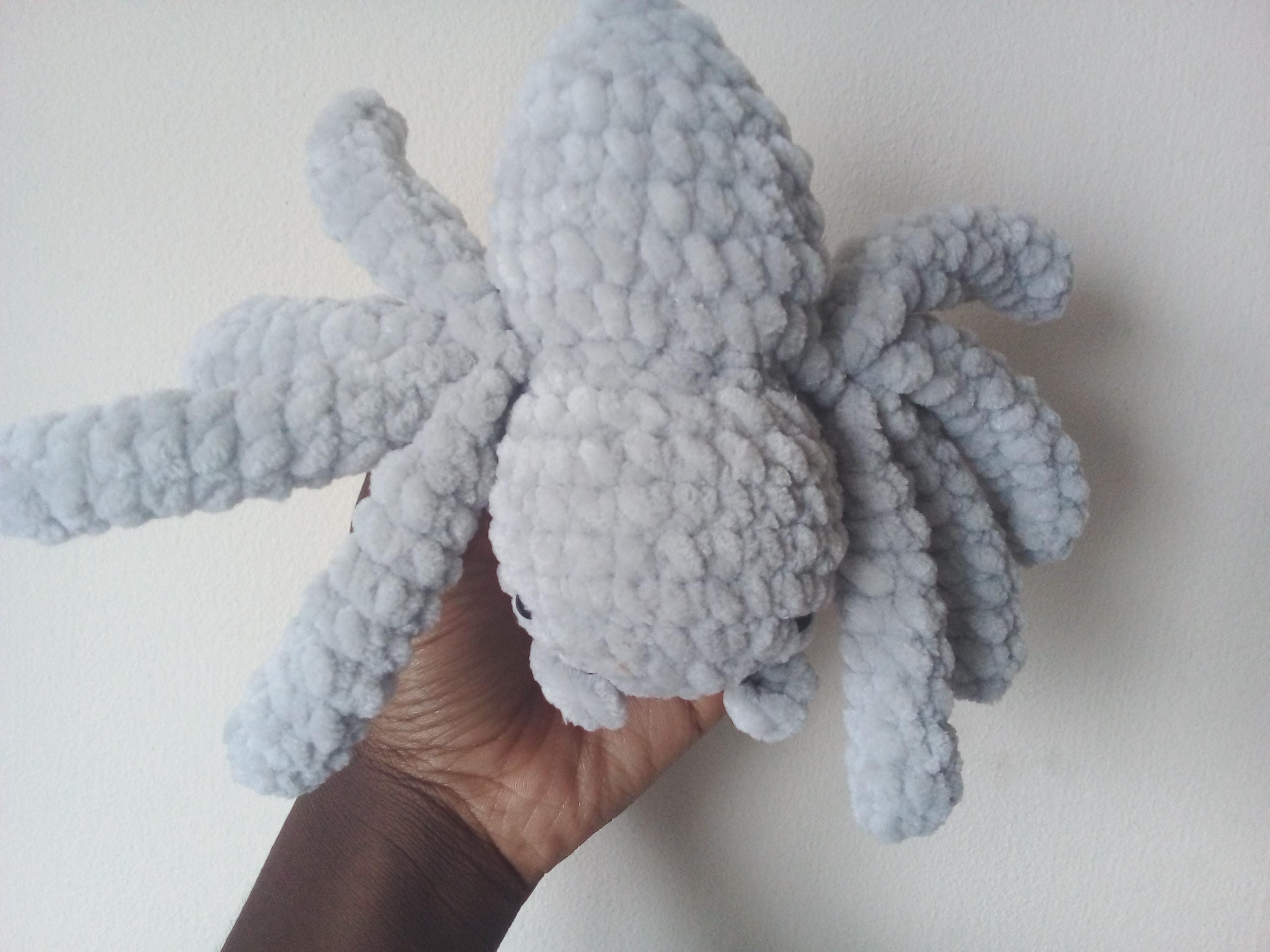 Crochet No Sew Spider PDF Pattern - Amigurumi Spider Pattern - Spider ...