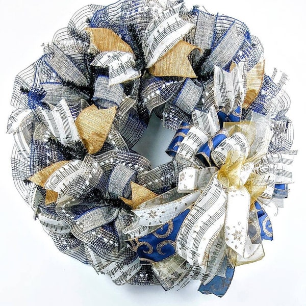 Musical Notes Wreath - Etsy