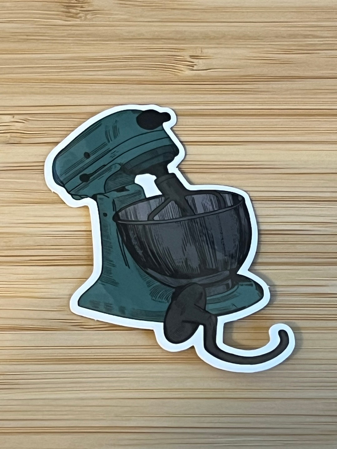 Kitchenaid Mixer Sticker, Glossy - Etsy