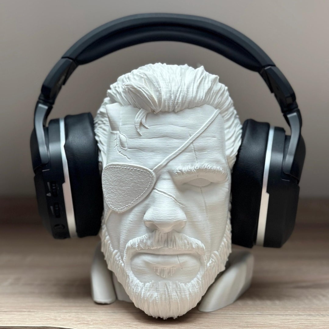 Solid Venom Snake Headset Holder VR Glasses Metal Gear Solid Headphone ...