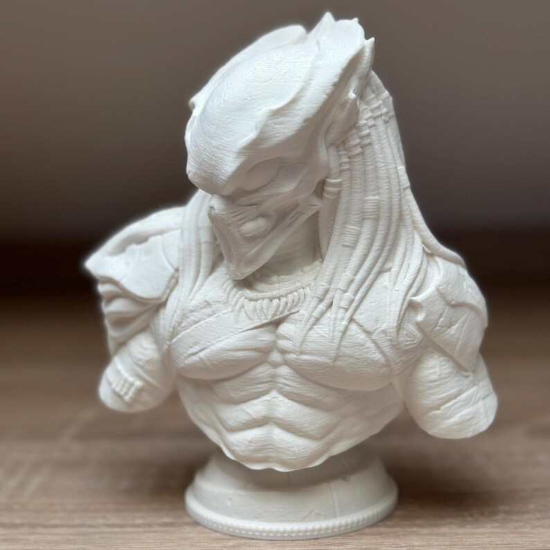 Predator Headset Holder or Bust 3D Printed | Headphone Stand for Action ...
